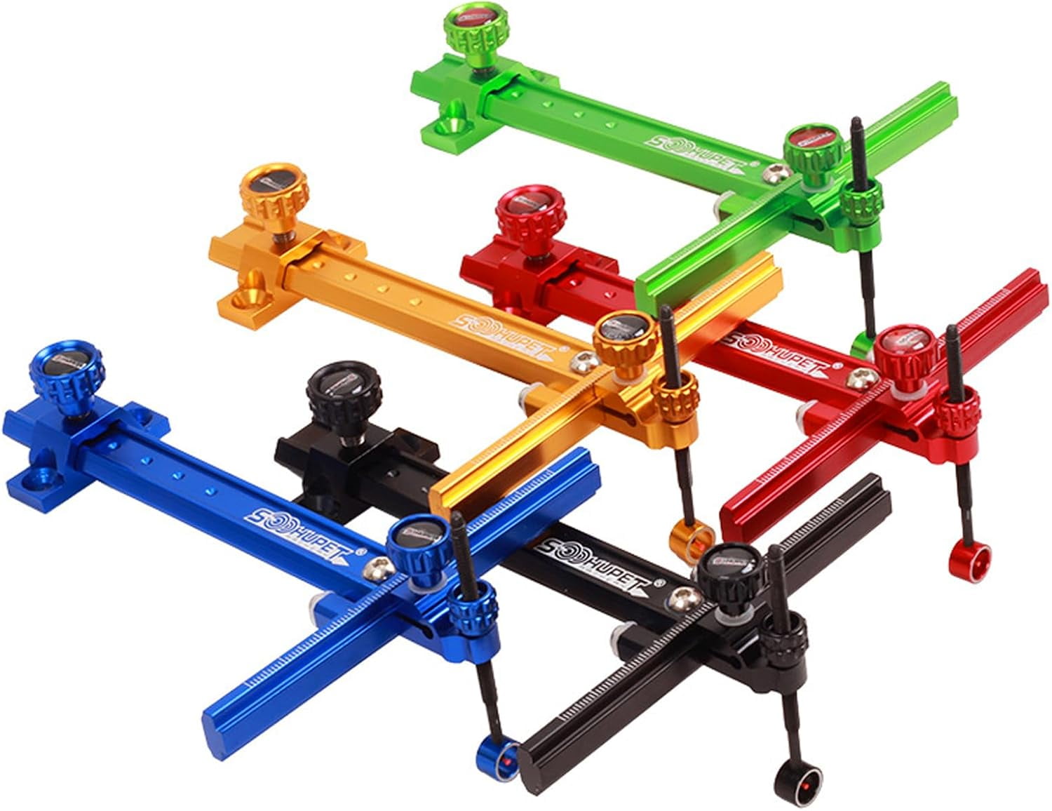 AME Recurve Bow Sight T Shape Archery Sight 6 inch Single Pin Sight ...