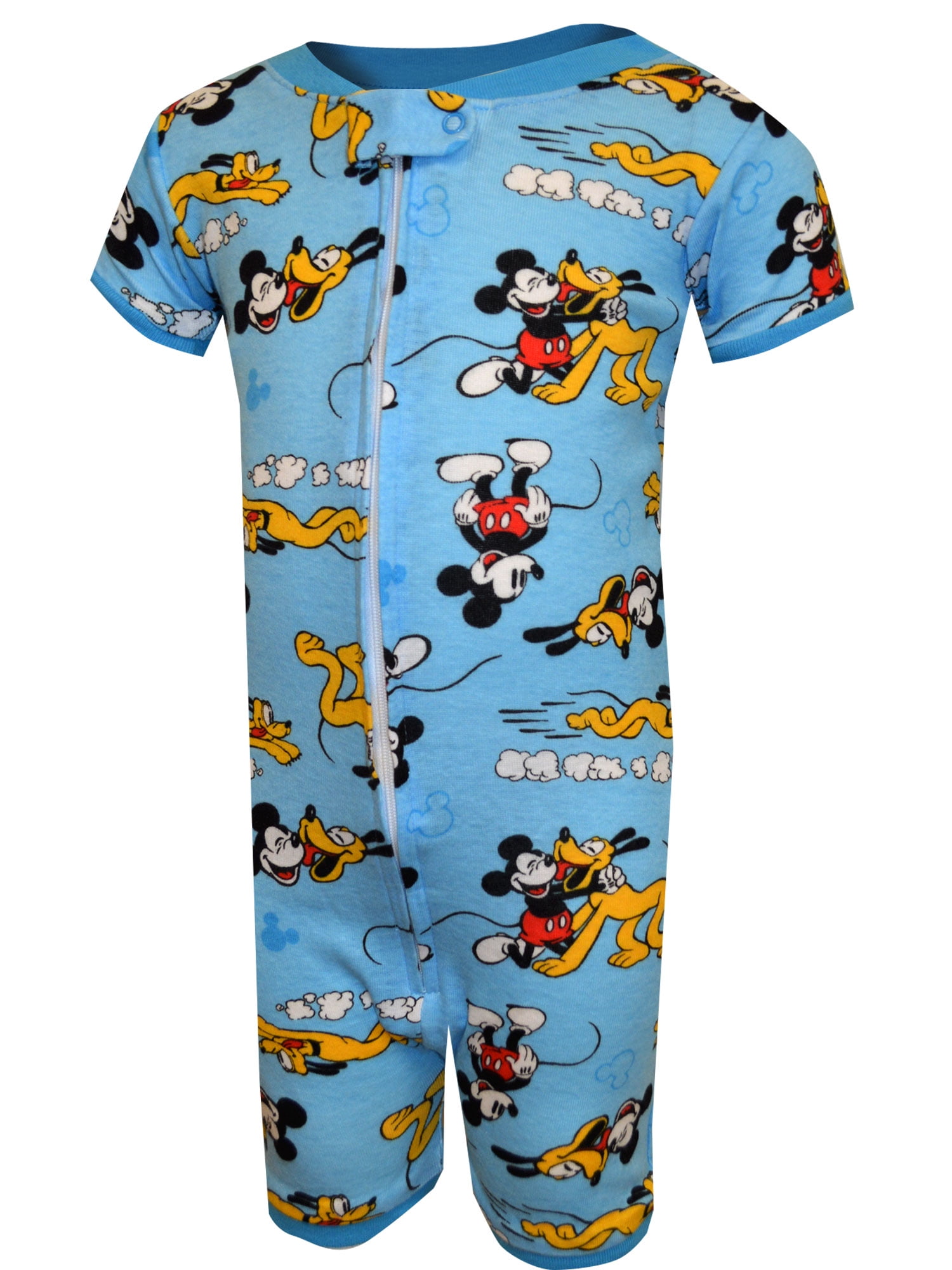AME Sleepwear Boys Disney Baby Mickey Mouse and Pluto Infant Cotton ...