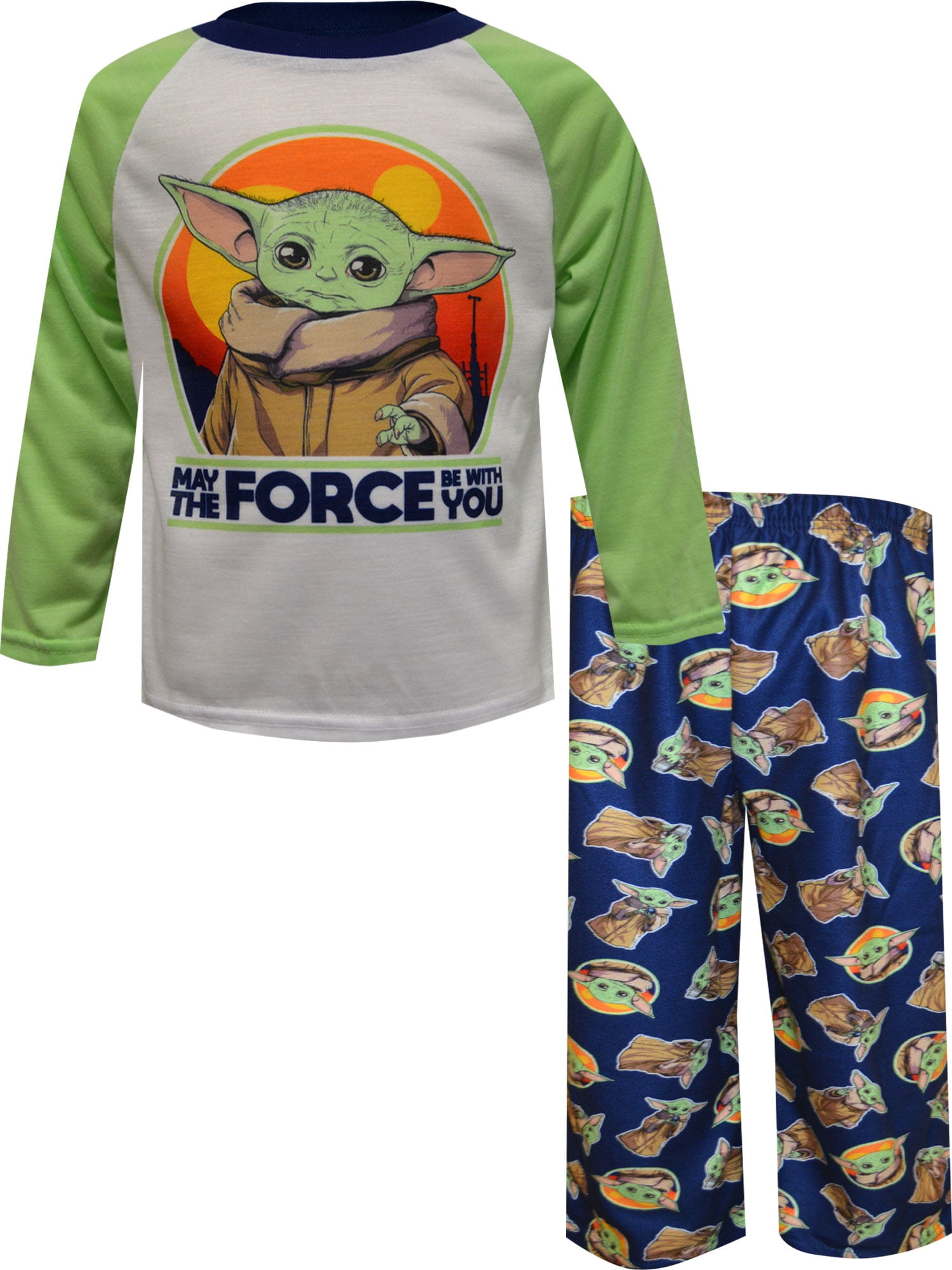AME Sleepwear Boys Star Wars Mandalorian The Child Grogu Toddler ...