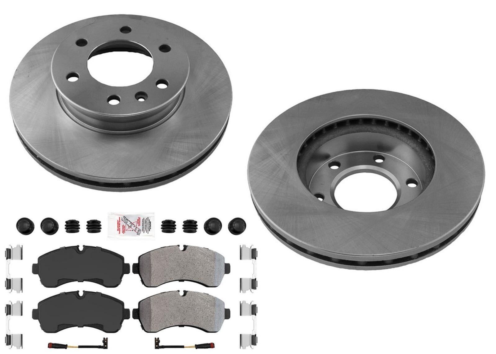 AME iPro GEO Coated Disc Brake Rotors for 2019-2024 for Sprinter for ...