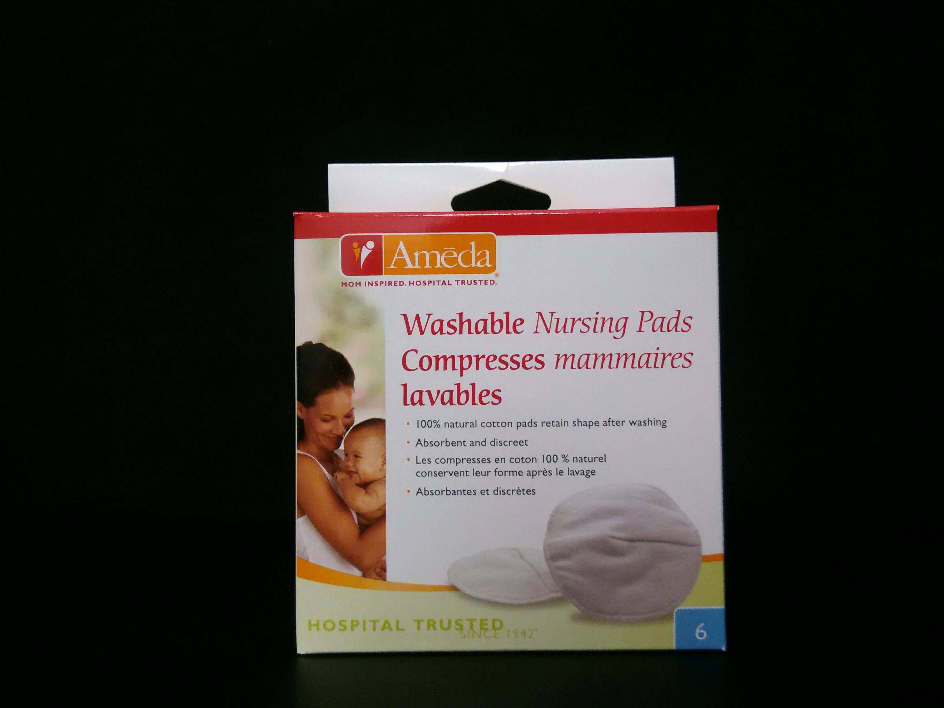 AMEDA INC 17221 REUSABLE CONTOURED BREAST PADS - Walmart.com