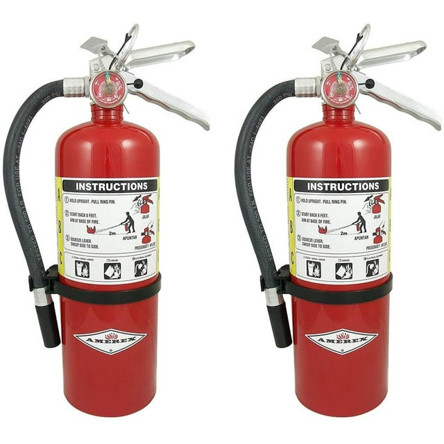 Free Shipping! AMEREX B402 Fire Extinguisher, Dry Chemical, 3A:40B:C ...