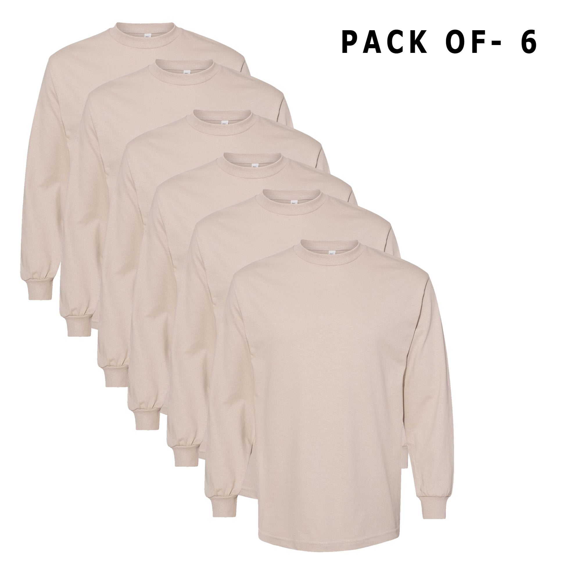 AMERICAN APPAREl - Long Sleeve T-Shirt Made with 6 Oz./yd², 100% Cotton ...