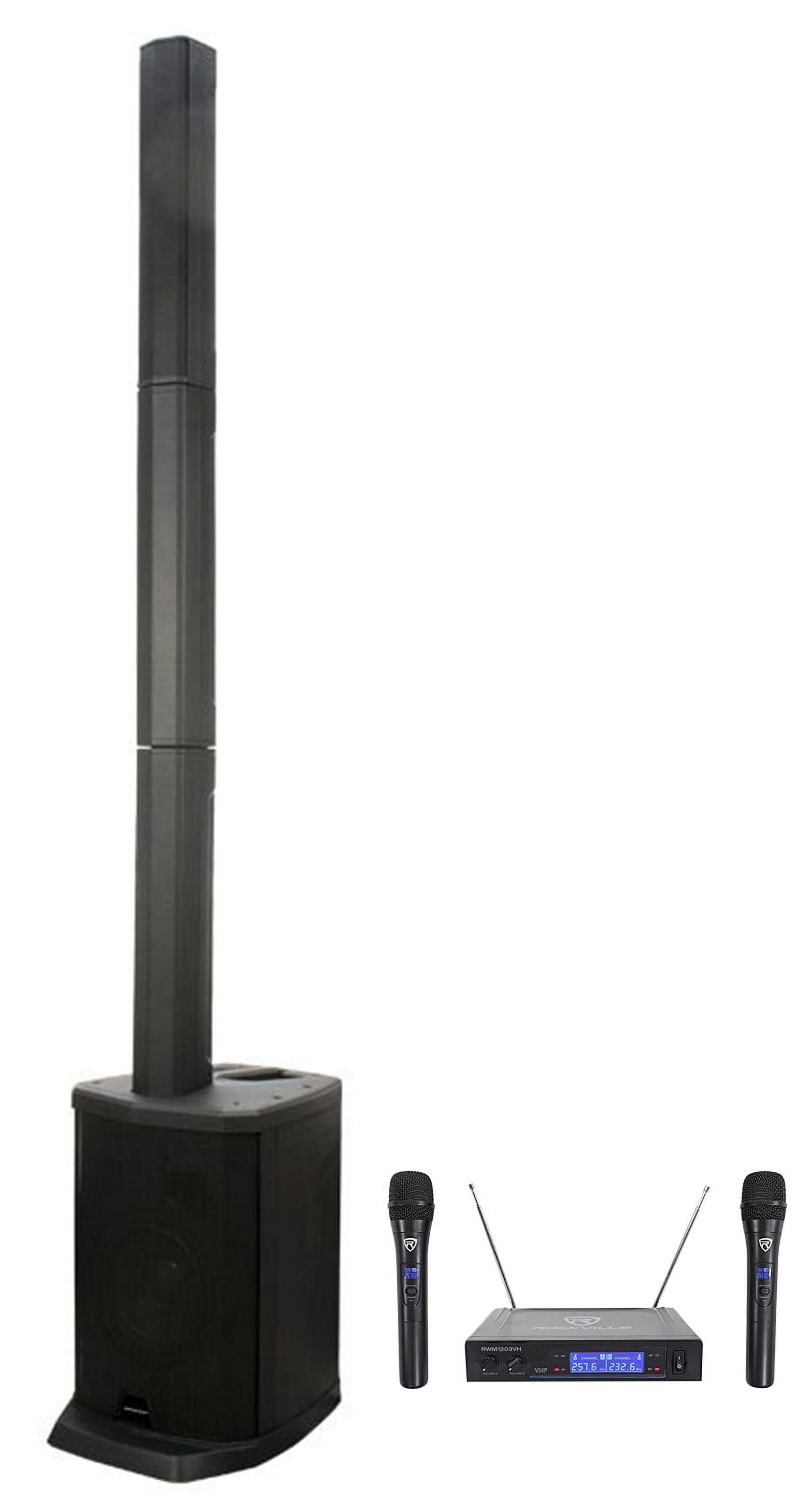 AMERICAN AUDIO APX CS8 Line Array DJ/PA Speaker w/Bluetooth+Sub+2 ...