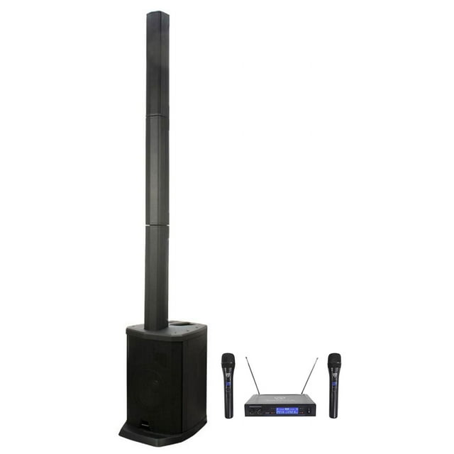 AMERICAN AUDIO APX CS8 Line Array DJ/PA Speaker w/Bluetooth+Sub+2 ...