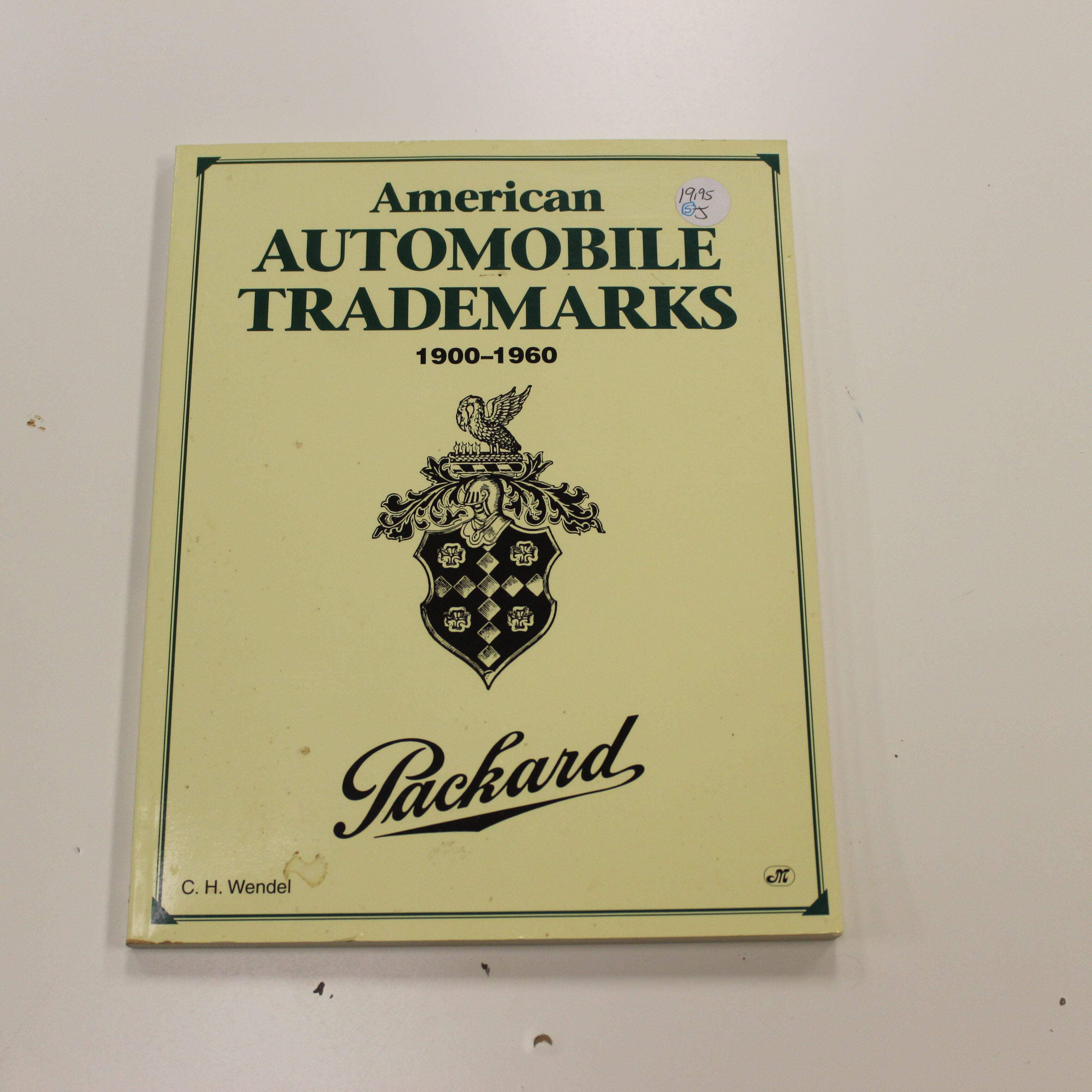 AMERICAN AUTOMOBILE TRADEMARKS 1900-1960 - Walmart.com