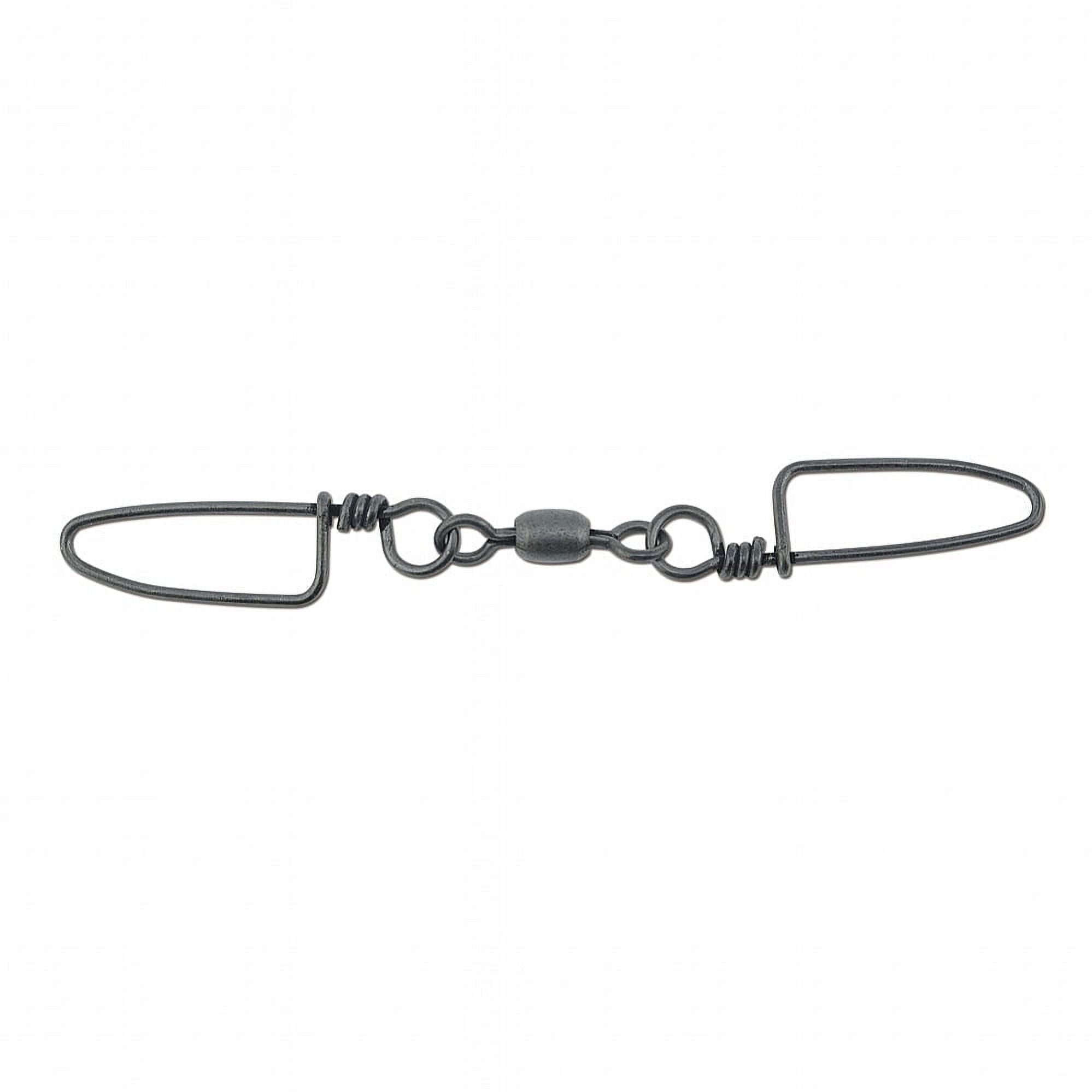 AMERICAN FISHING WIRE AFW Brass Dual Coastlock Snap - Black 180#, 15Pc ...