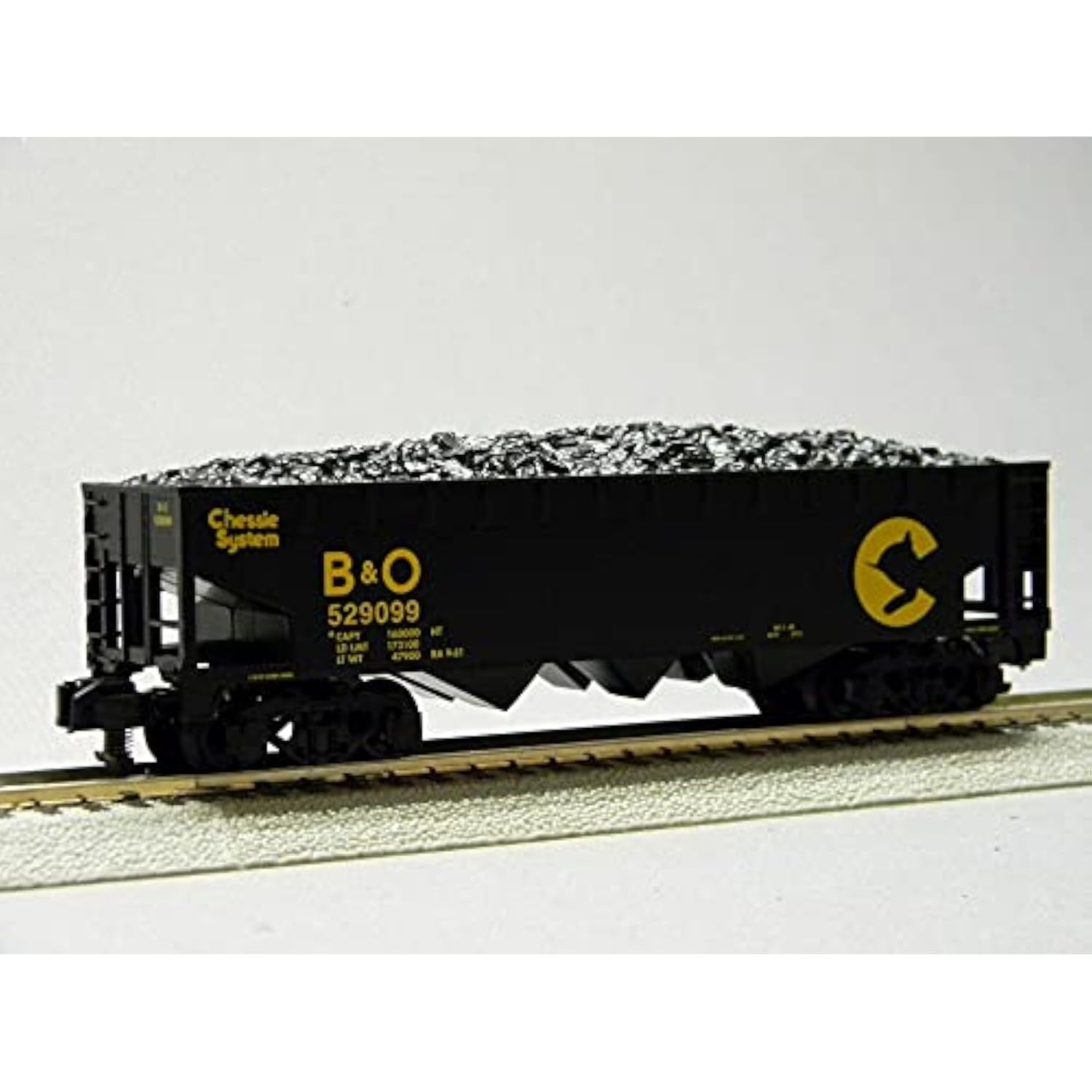 AMERICAN FLYER CHESSIE SYSTEM 3 BAY HOPPER #529099 S GAUGE - Walmart.com