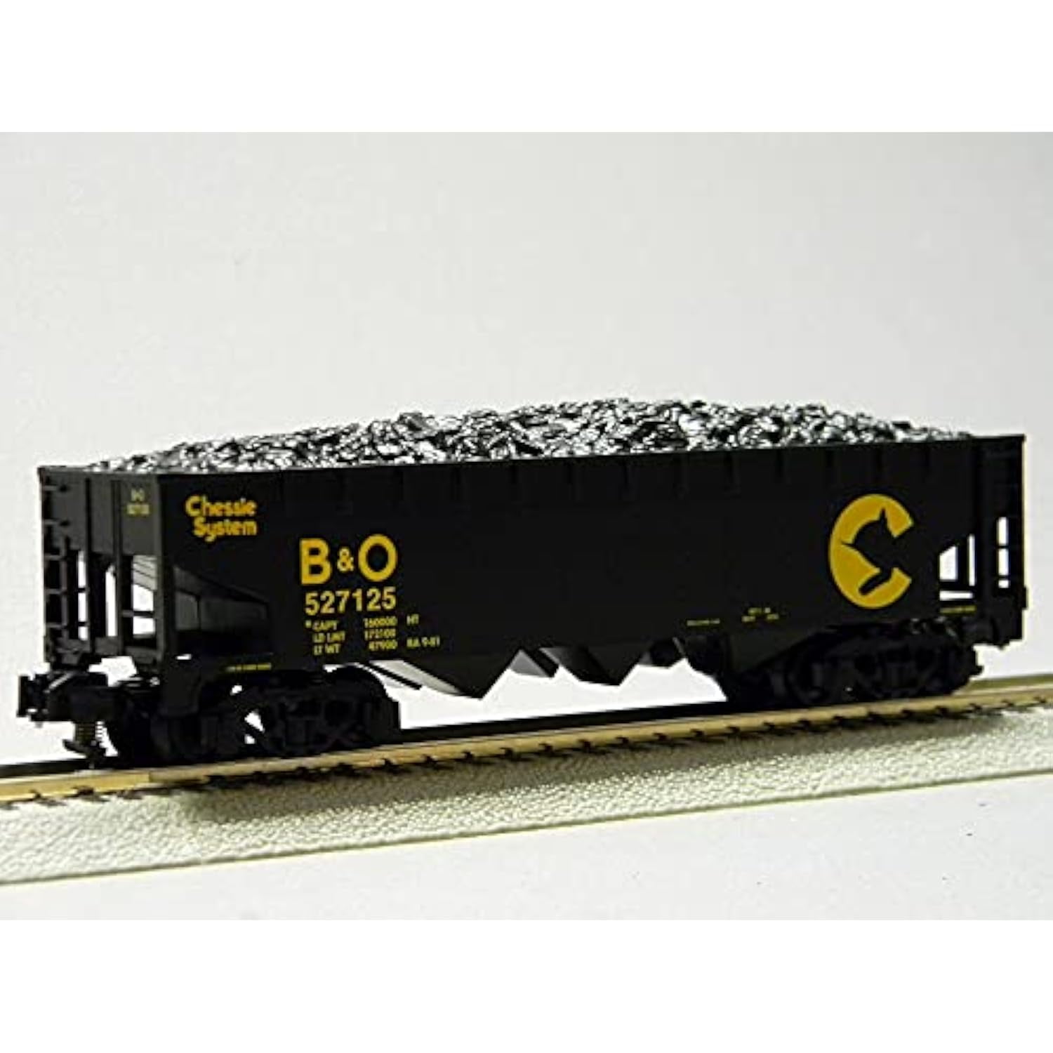 AMERICAN FLYER Chessie System 3 Bay Hopper #527125 S Gauge - Walmart.com