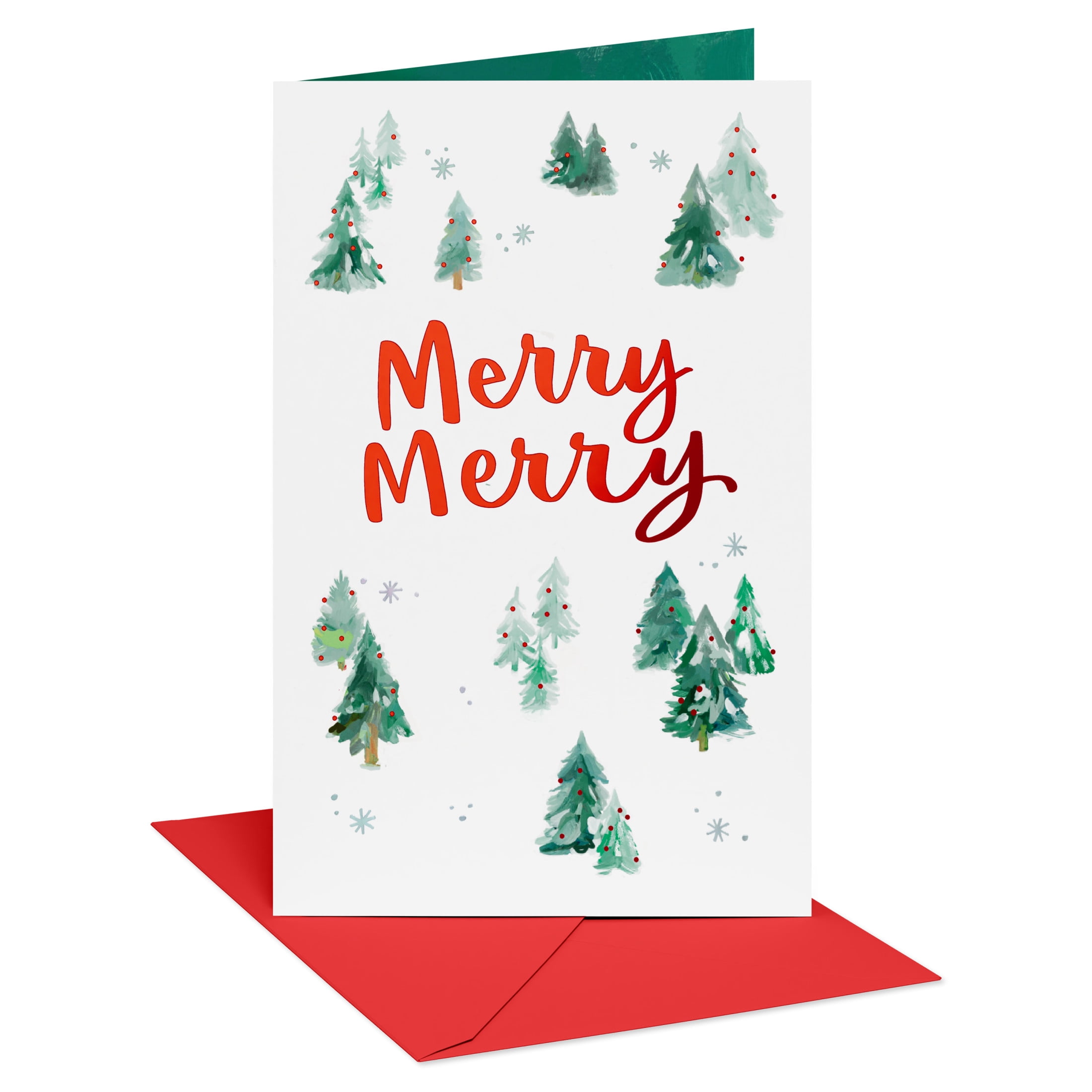 American Greetings Christmas Card for Anyone (Merry Merry) - Walmart.com
