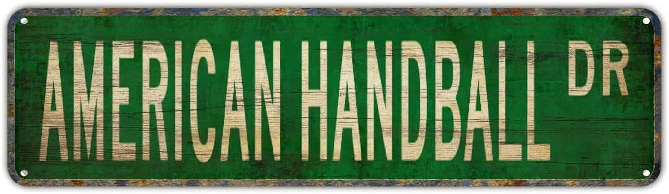AMERICAN HANDBALL DR Vintage Signs Retro Tin Signs Art Plaque Aluminum ...