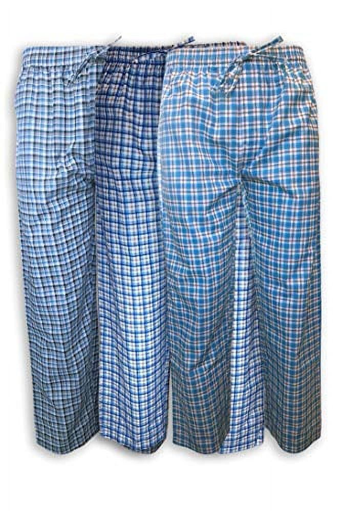 AMERICAN HEAVEN Men's Woven Pajama Pants, Lounge & Sleep PJ Bottoms ...