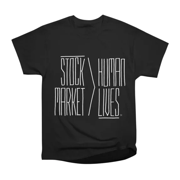 AMERICAN MATH Stock Market Human Lives TShirt Tee Gift For Him Merch ...