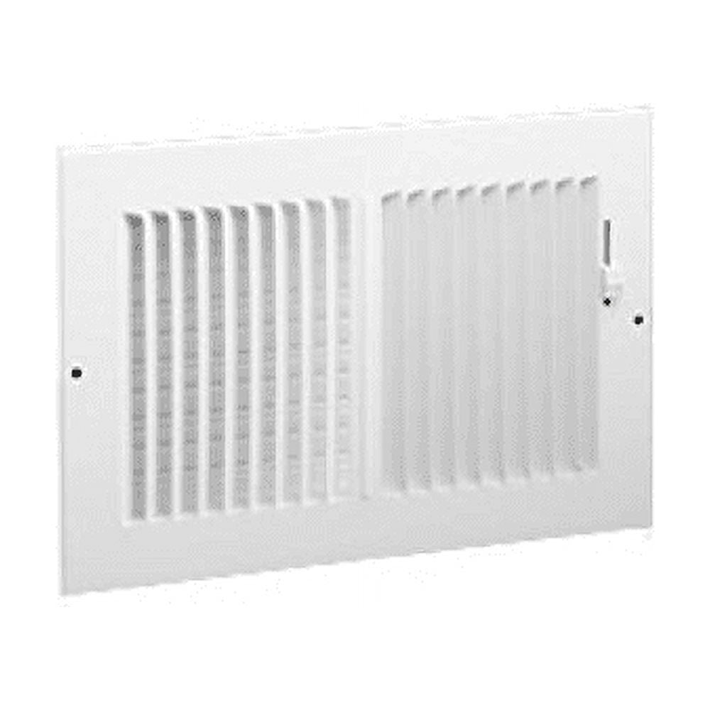 AMERICAN METAL PRODUCTS 382W8X6 8x6 2WY Side Register - Walmart.com