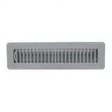 AMERICAN METAL PRODUCTS 413W2X12-R 2x12 White Floor Register - Walmart.com