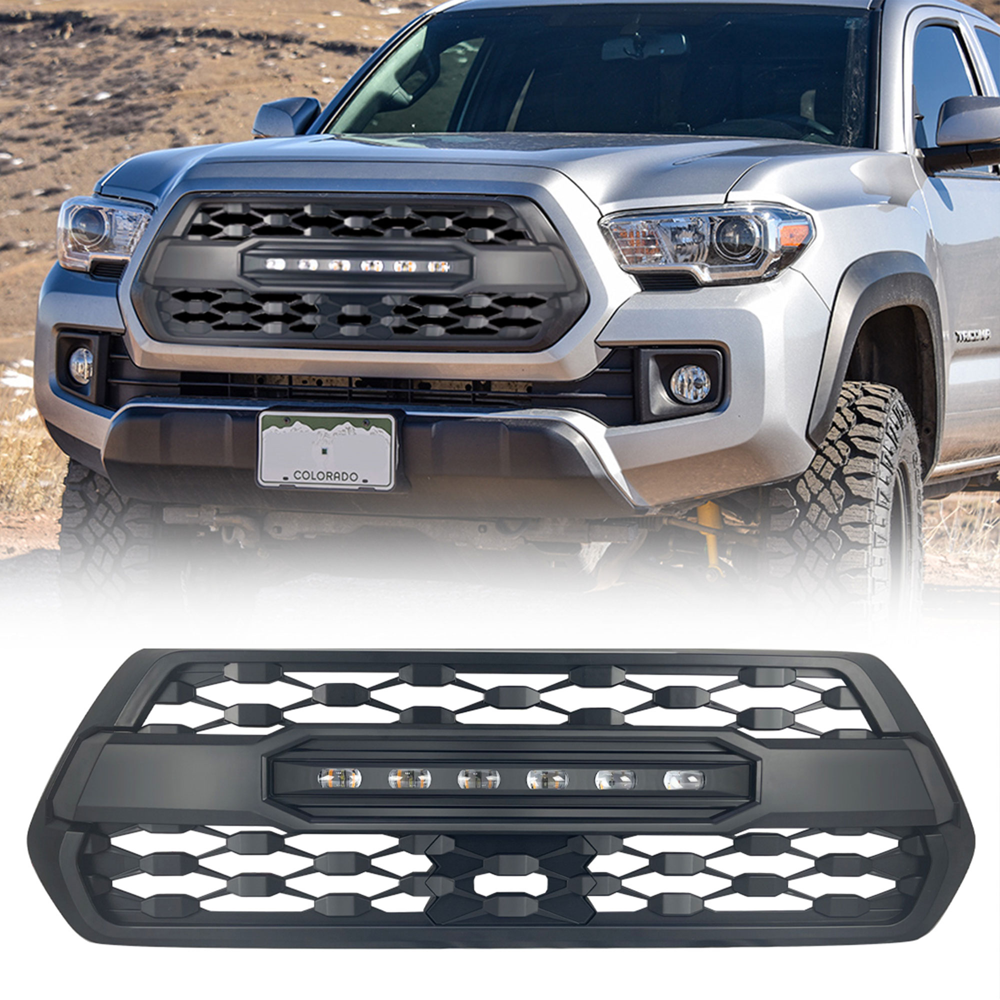 2006 to 2017 Toyota RAV4 Black Horse Off Road Grille Guard in Black ...