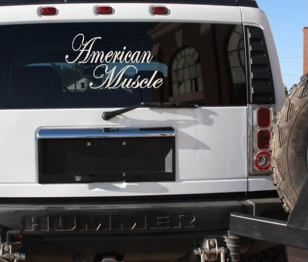 AMERICAN MUSCLE STICKER CAR WEIGHTLIFTING OFFROAD DRAG RACE MUSCLE CAR ...