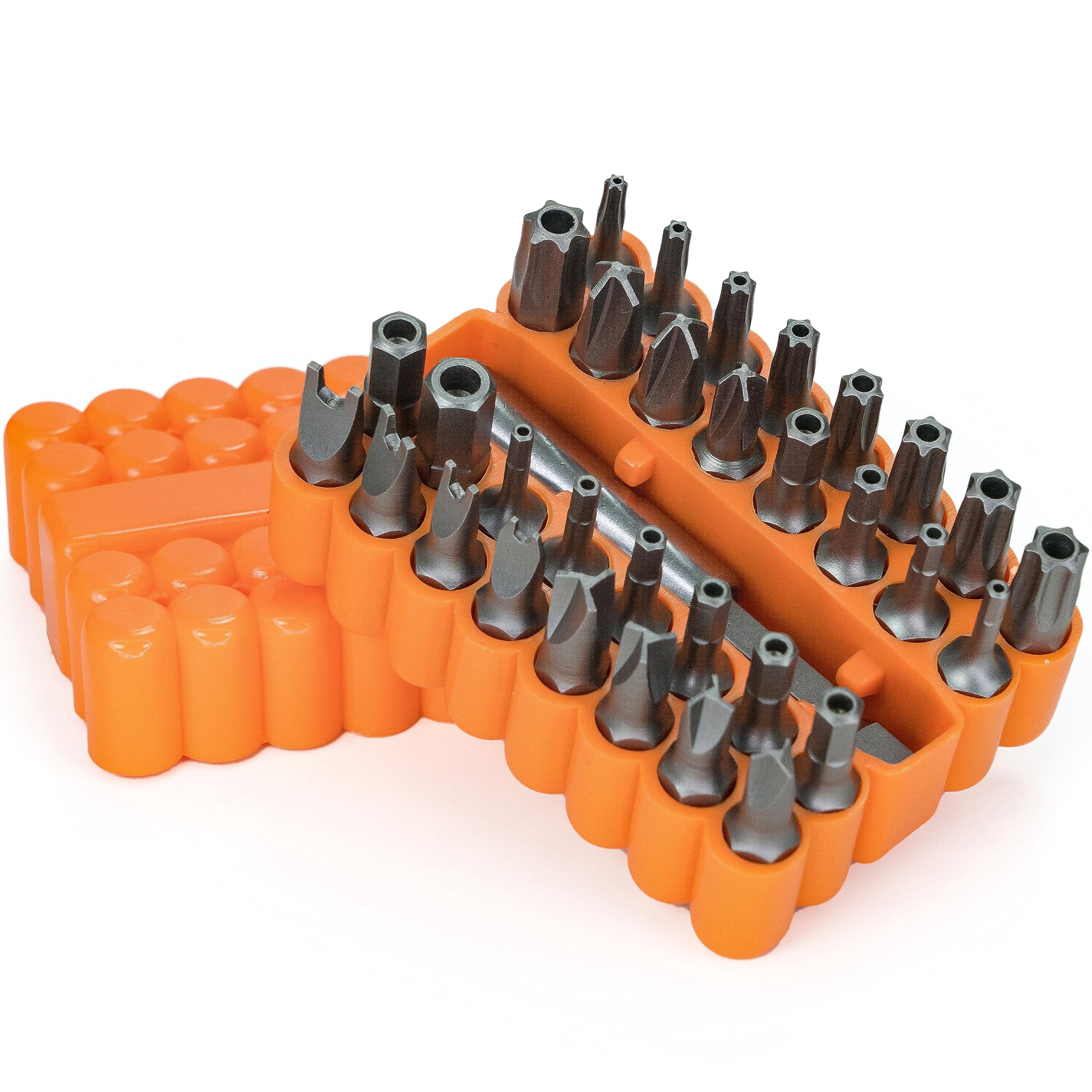 AMERICAN MUTT TOOLS 33pc Bit Set - Includes Torx, Metric and SAE Hex ...