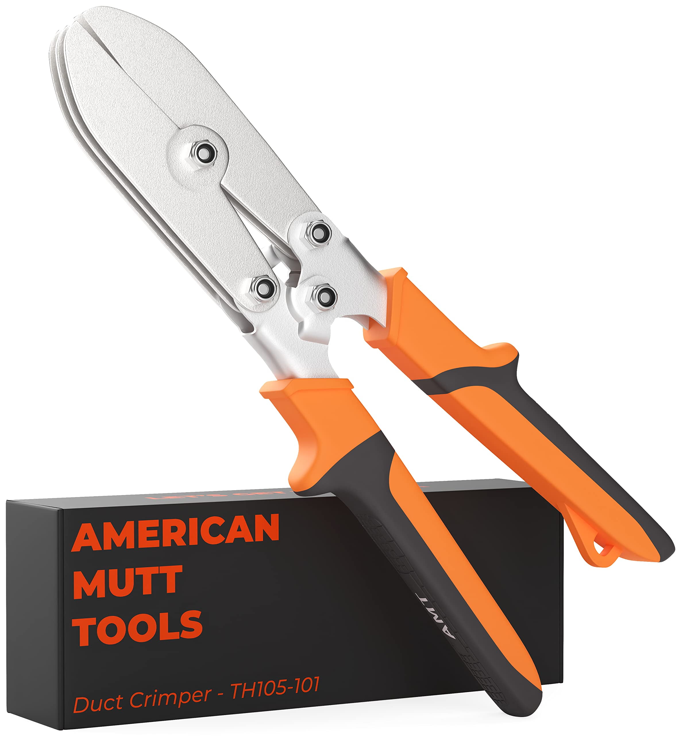 AMERICAN MUTT TOOLS 5 Blade Sheet Metal Crimper Crimp 24ga Steel and ...