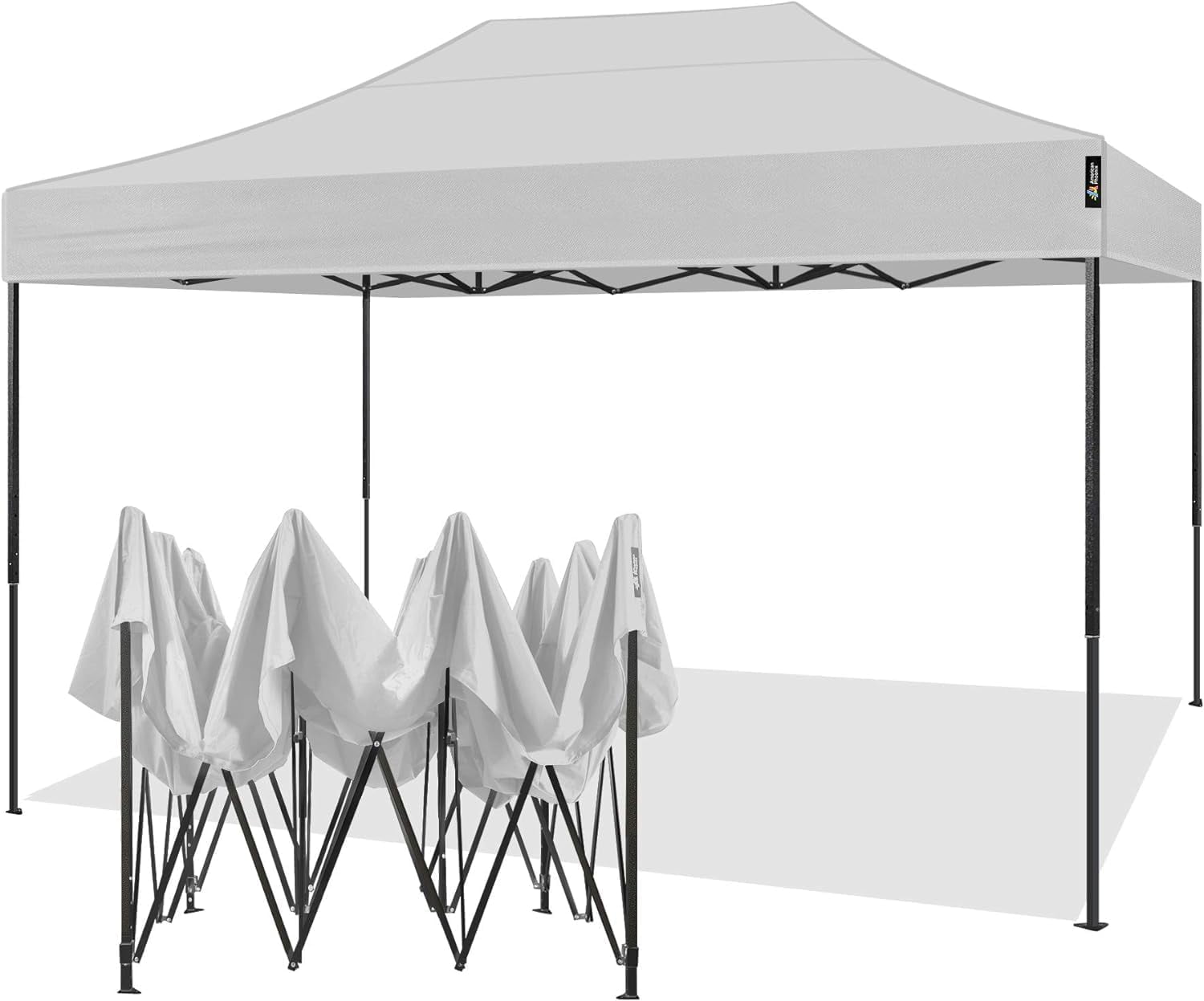 AMERICAN PHOENIX 10x15 Tent Pop Up Canopy Easy Portable Commercial ...