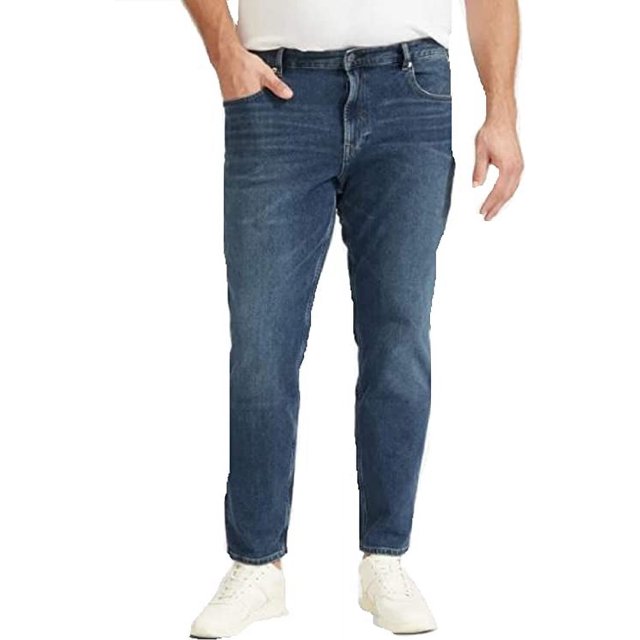 AMERICAN RAG CIE Men's Athletic Slim Fit Jeans EZ Flex Waistband (Dark ...