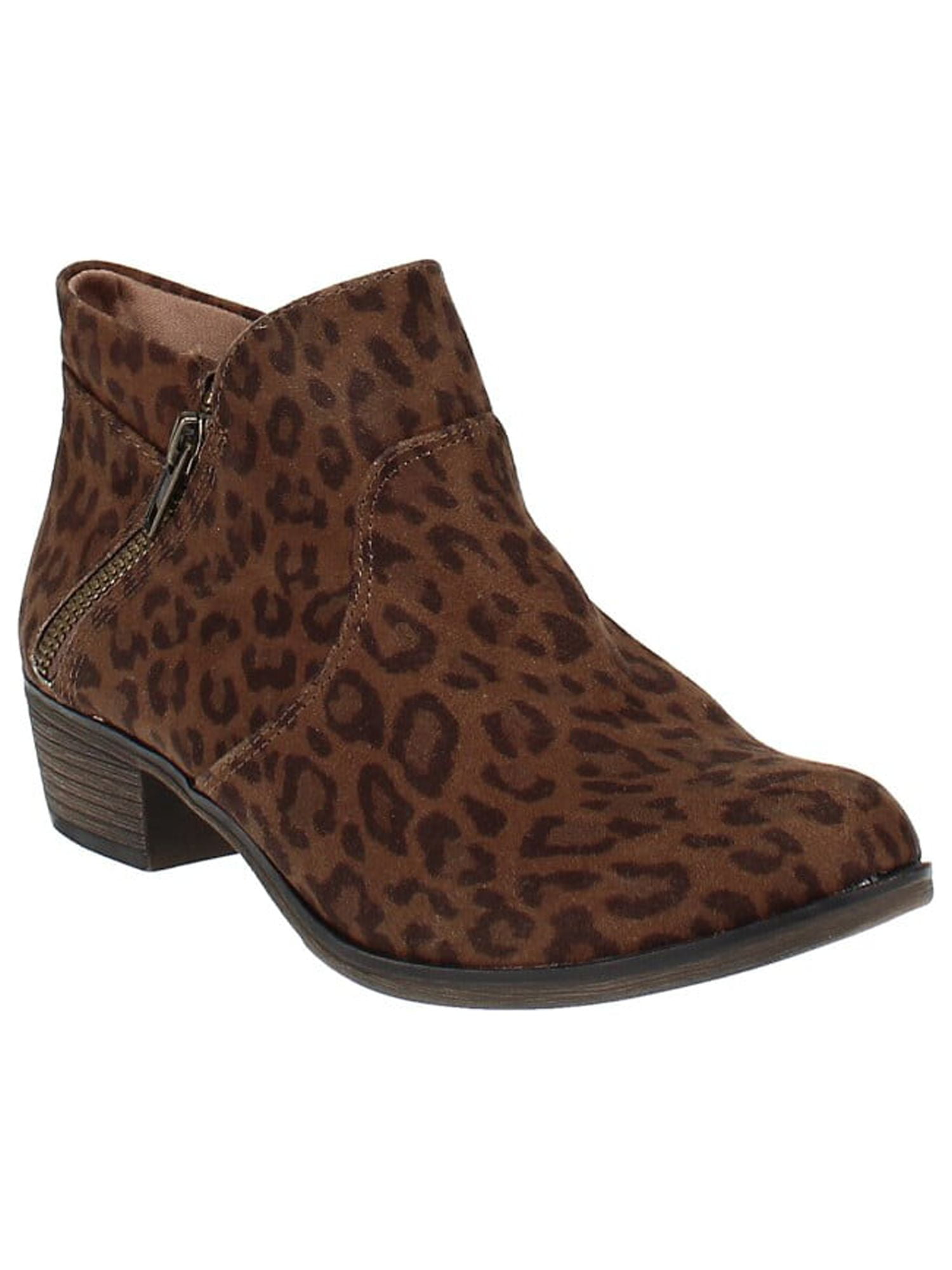 AMERICAN RAG Shoes Brown Animal Print Juniors 7 W - Walmart.com