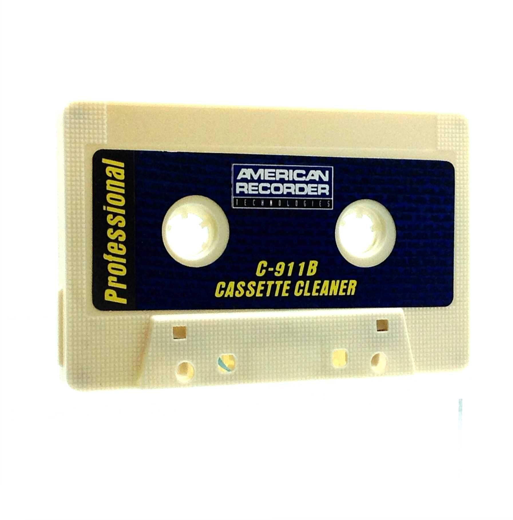 AMERICAN RECORDER Cassette Cleaner for Audio Cassette Recorders - NO ...