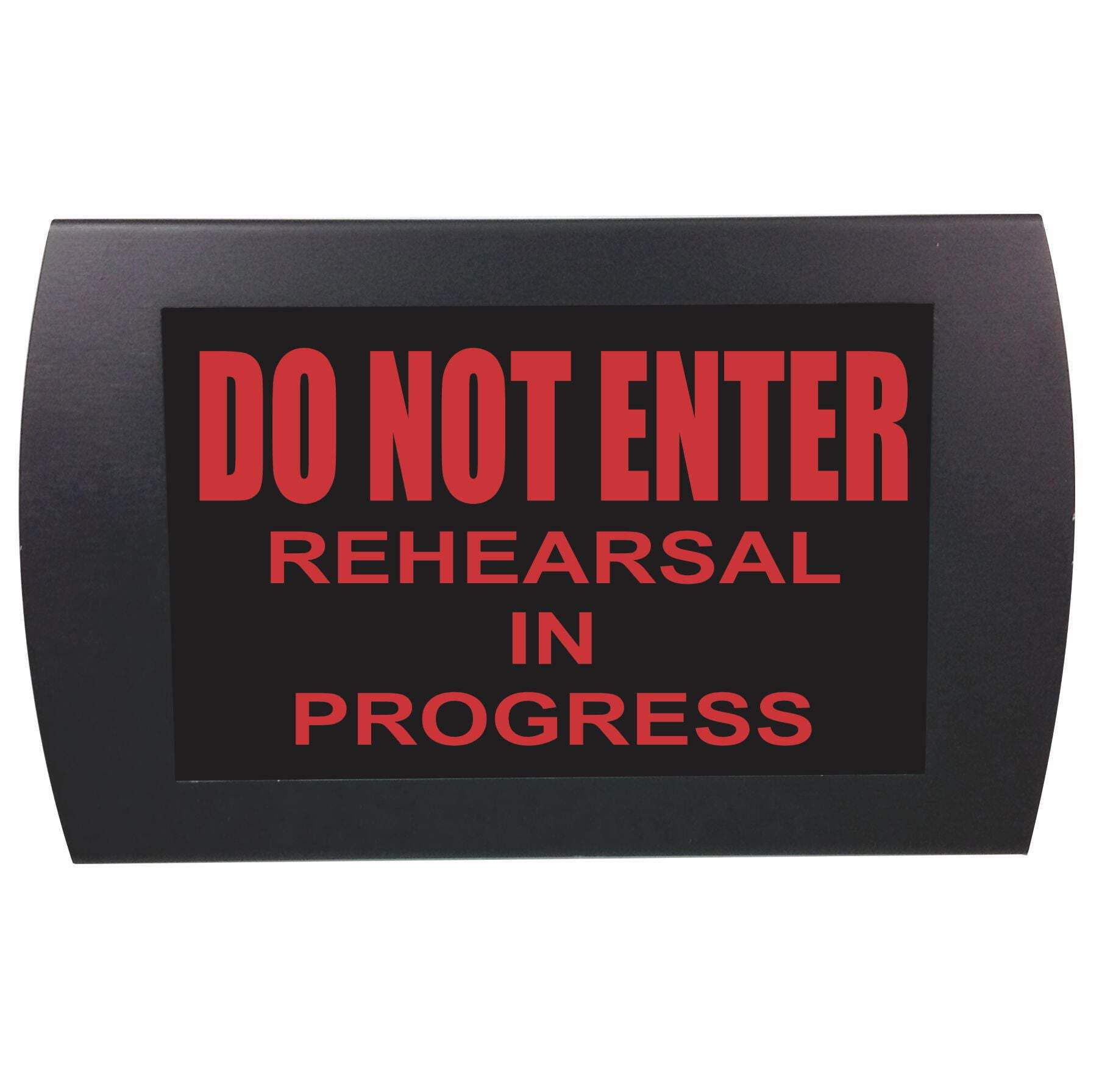 AMERICAN RECORDER - "DO NOT ENTER Rehearsal in Progress" LED Lighted ...