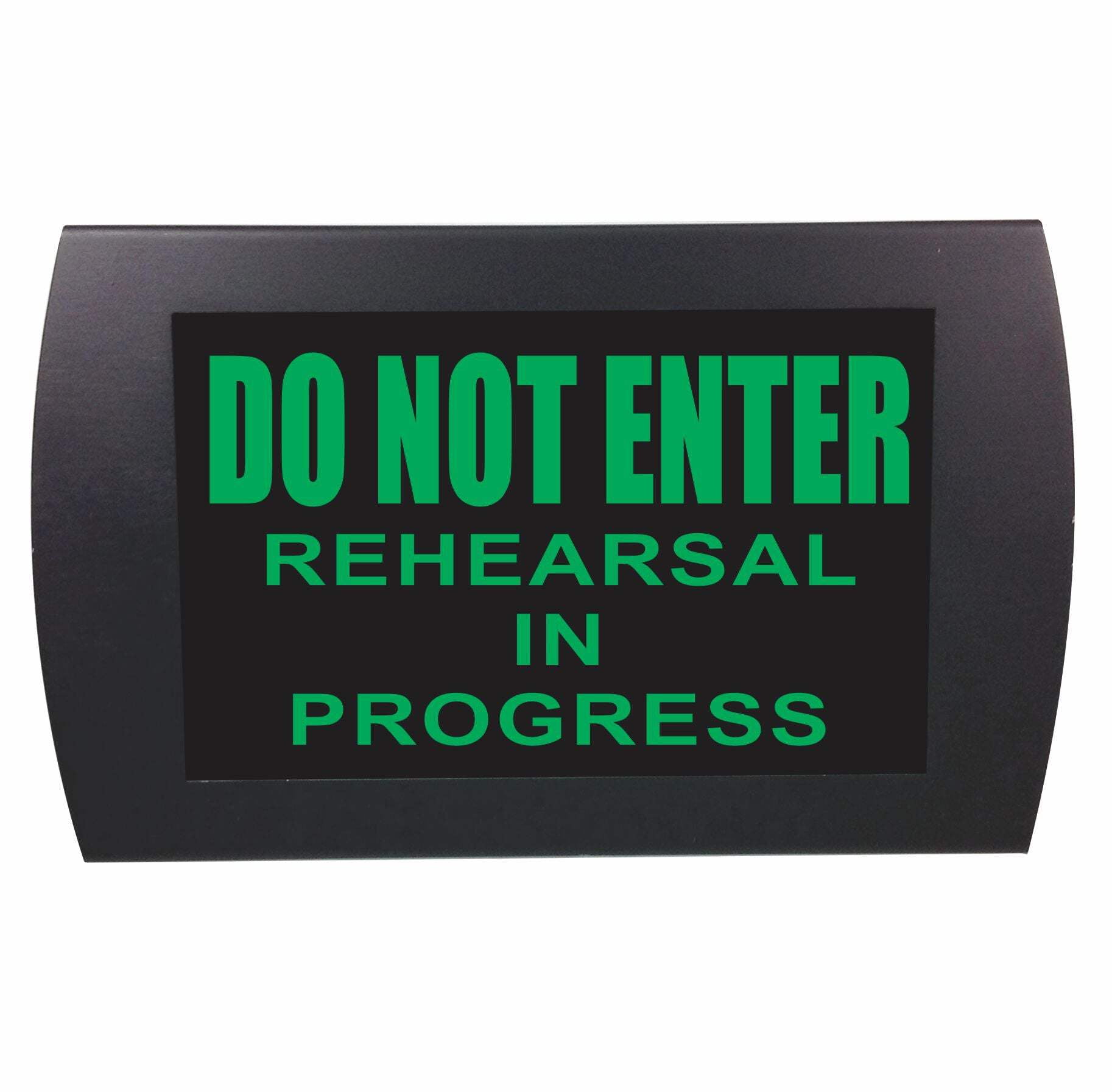 AMERICAN RECORDER - "DO NOT ENTER Rehearsal in Progress" LED Lighted ...