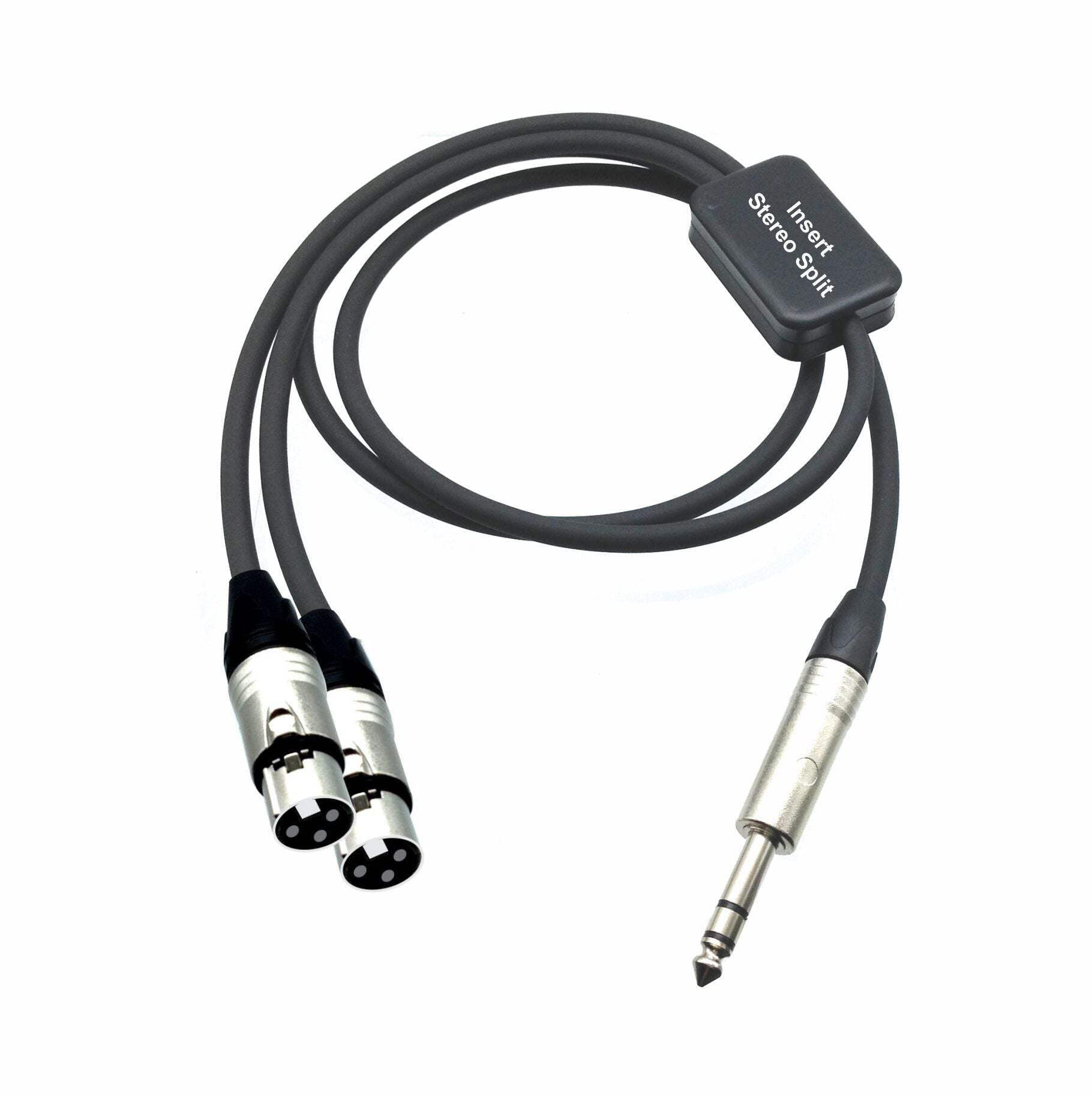 AMERICAN RECORDER PRO Series TRS to XLR Female Insert Stereo Split ...