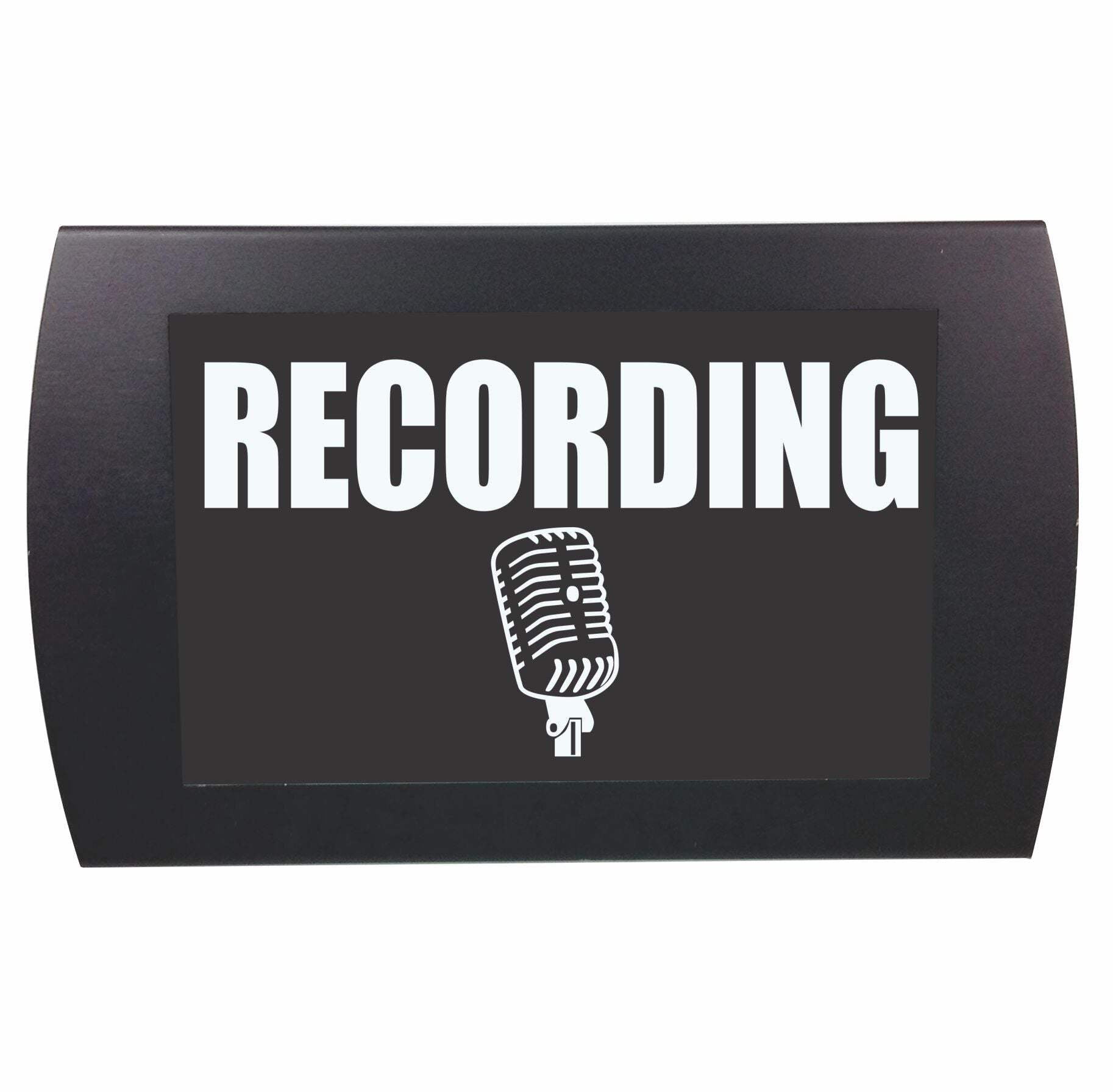 AMERICAN RECORDER - "RECORDING" LED Lighted Sign - Walmart.com