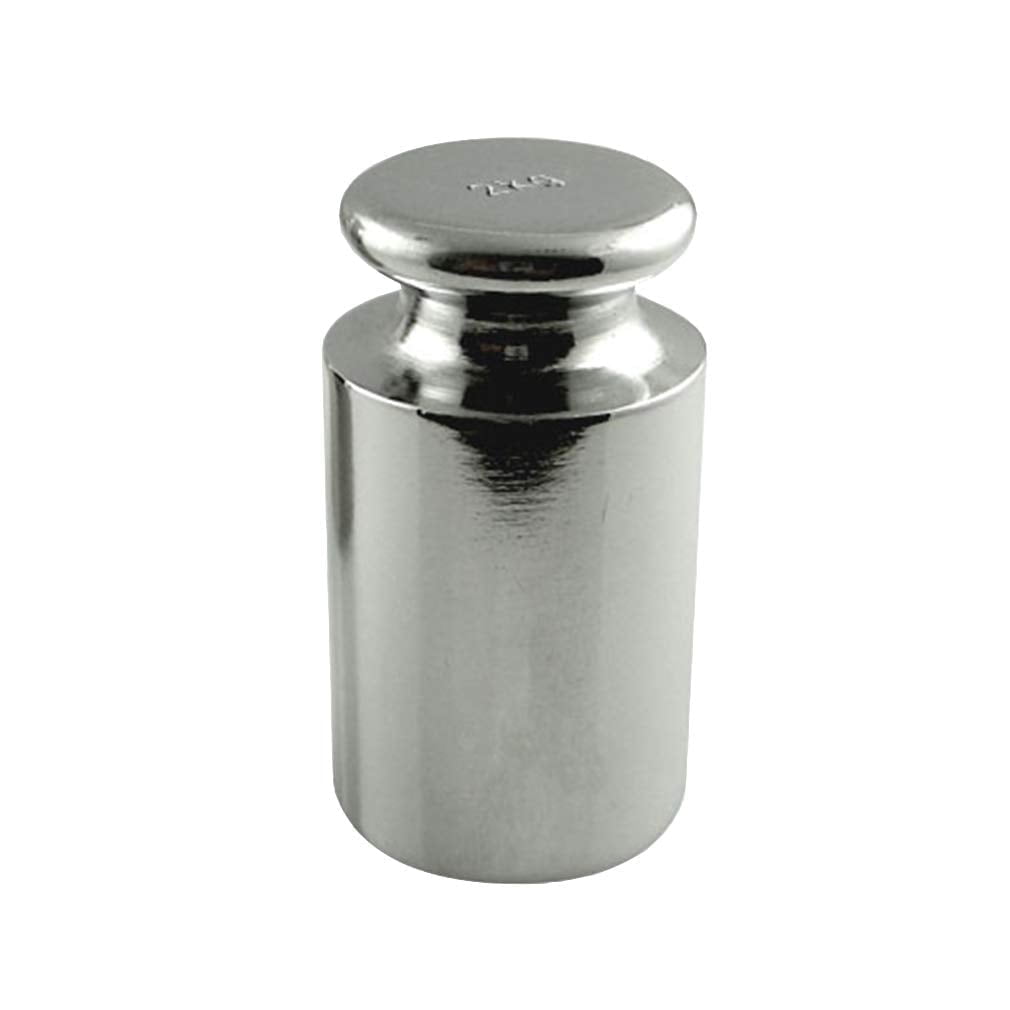 AMERICAN WEIGH SCALES Calibration Weight for Digital Scale, Chrome ...