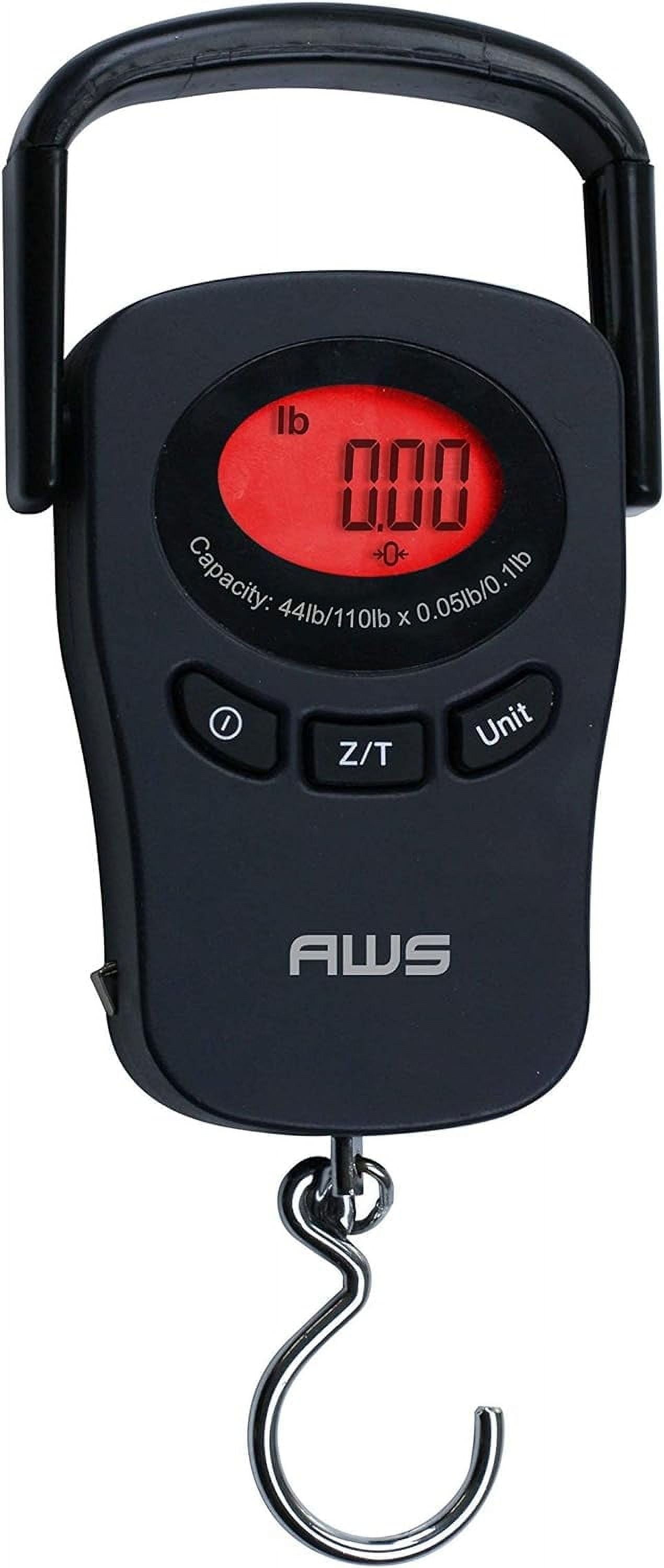 AMERICAN WEIGH SCALES Digital Electronic Hanging Scale with Back-lit ...