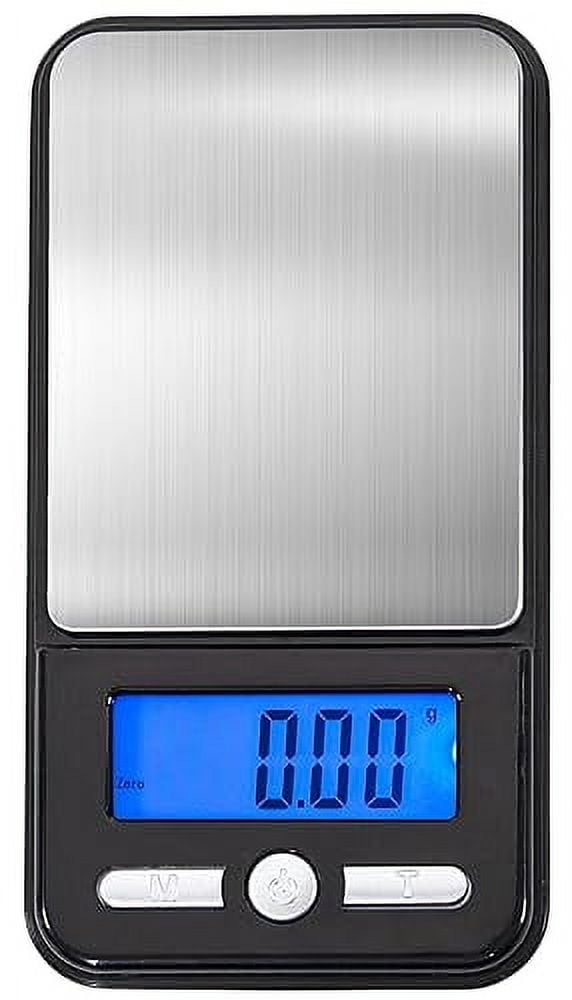 AMERICAN WEIGH SCALES Digital Pocket Weight Scale, Stainless Steel ...
