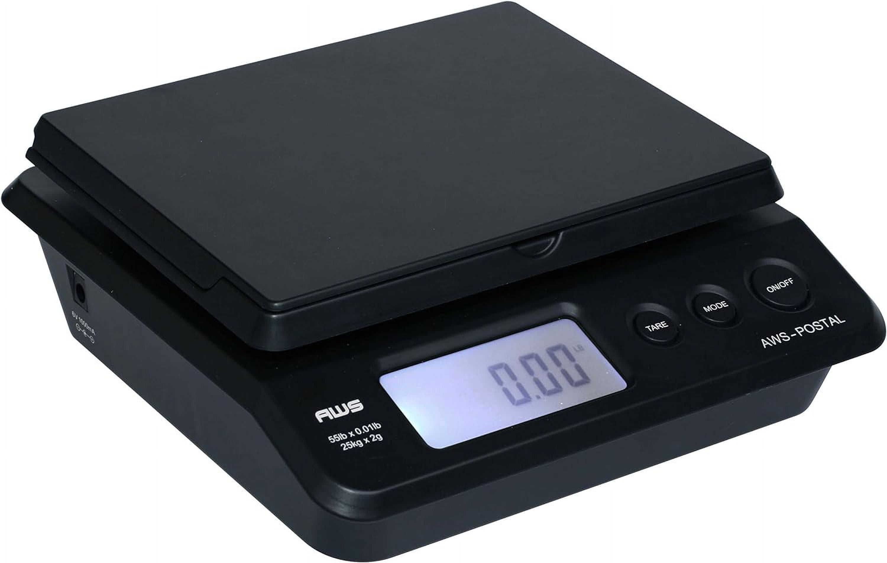 AMERICAN WEIGH SCALES Digital Shipping Postal Scale PS-25 Series ...