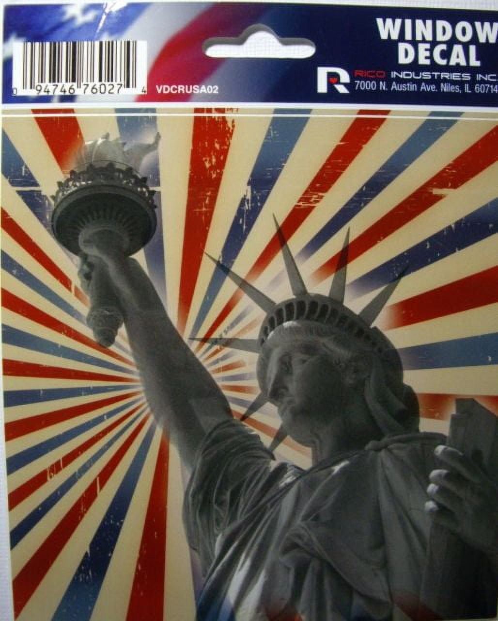 AMERICANA LIBERTY DESIGN DECAL 4.5X5.5" - Walmart.com