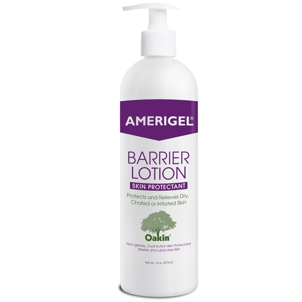 AMERIGEL Barrier Lotion (16 oz. Bottle) - Invisible Skin Protectant ...