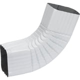 AMERIMAX HOME PRODUCTS 33065 2x3 Galvanized B Elbow, White (Тwo Рack ...