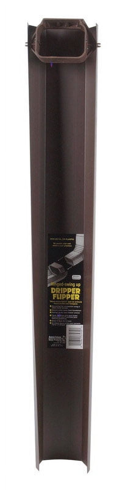 AMERIMAX HOME PRODUCTS Dripper Flipper Hinged Downspout Extension ...