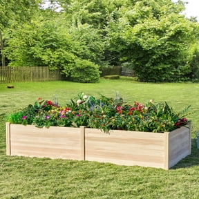 Outdoor Garden Dividers and Planter Boxes for Patio and Garden