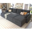 Ktaxon 120" W Sectional Sofa U Shaped Couch with Double Chaise Chenille ...