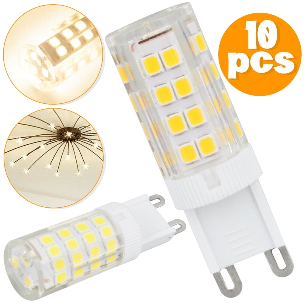 AMERTEER 10 Pack G9 LED Dimmable Light Daylight 7 Watts Replacement for ...