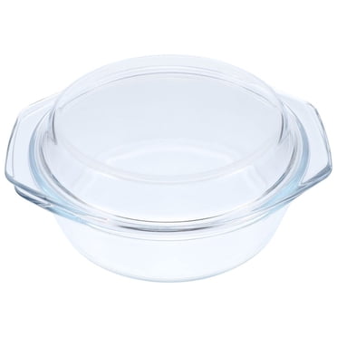 Simax Glass Casserole Dish with Lid Microwave & Oven Safe Glass ...
