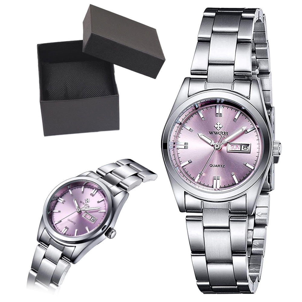 AMERTEER Women's Watch, Easy Reader Dress Watch, Ladies Dress Watches ...