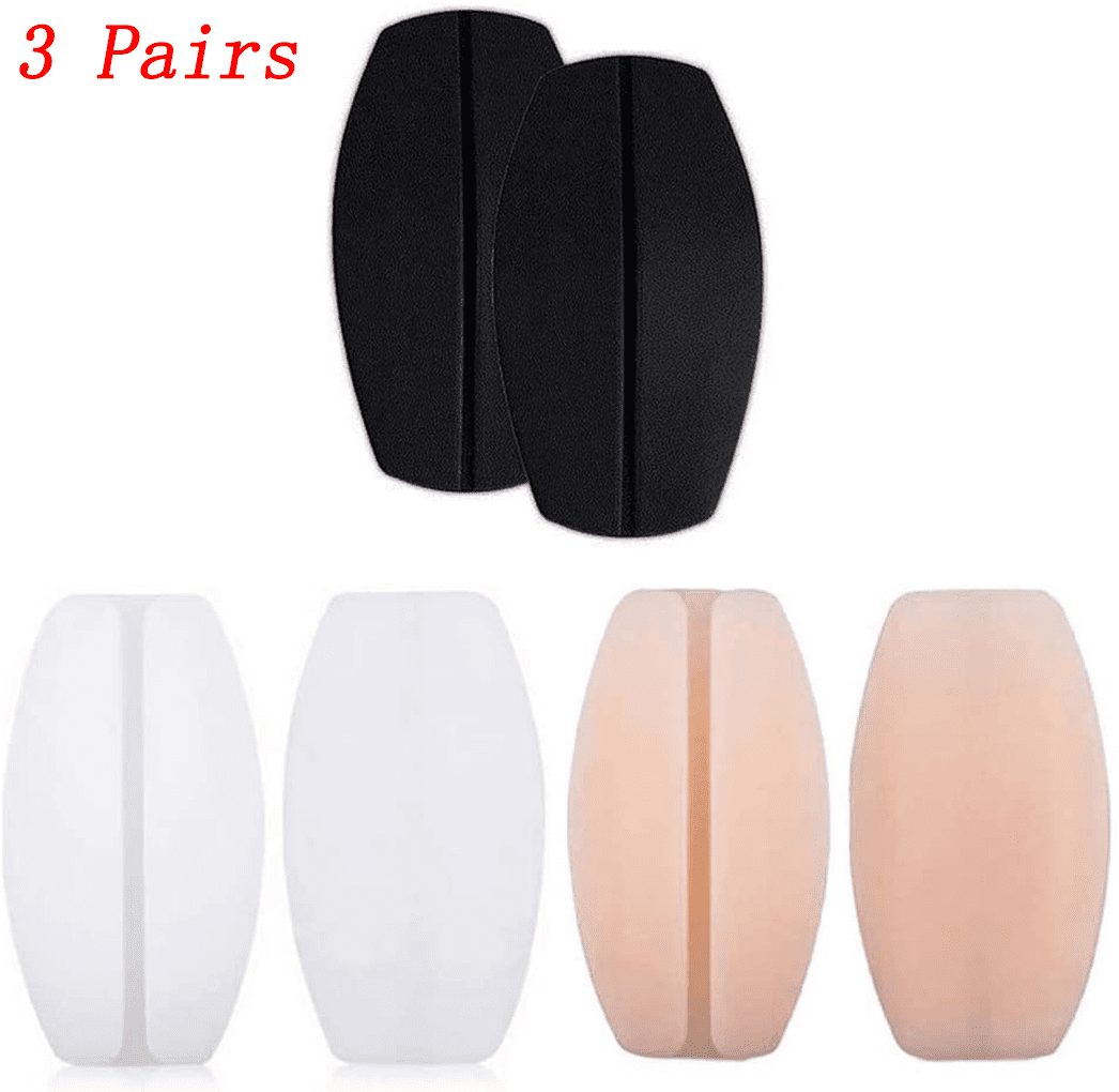 AMERTEER 3 Pairs Silicone Shoulder Pad Bra Strap Holder Cushions Non ...