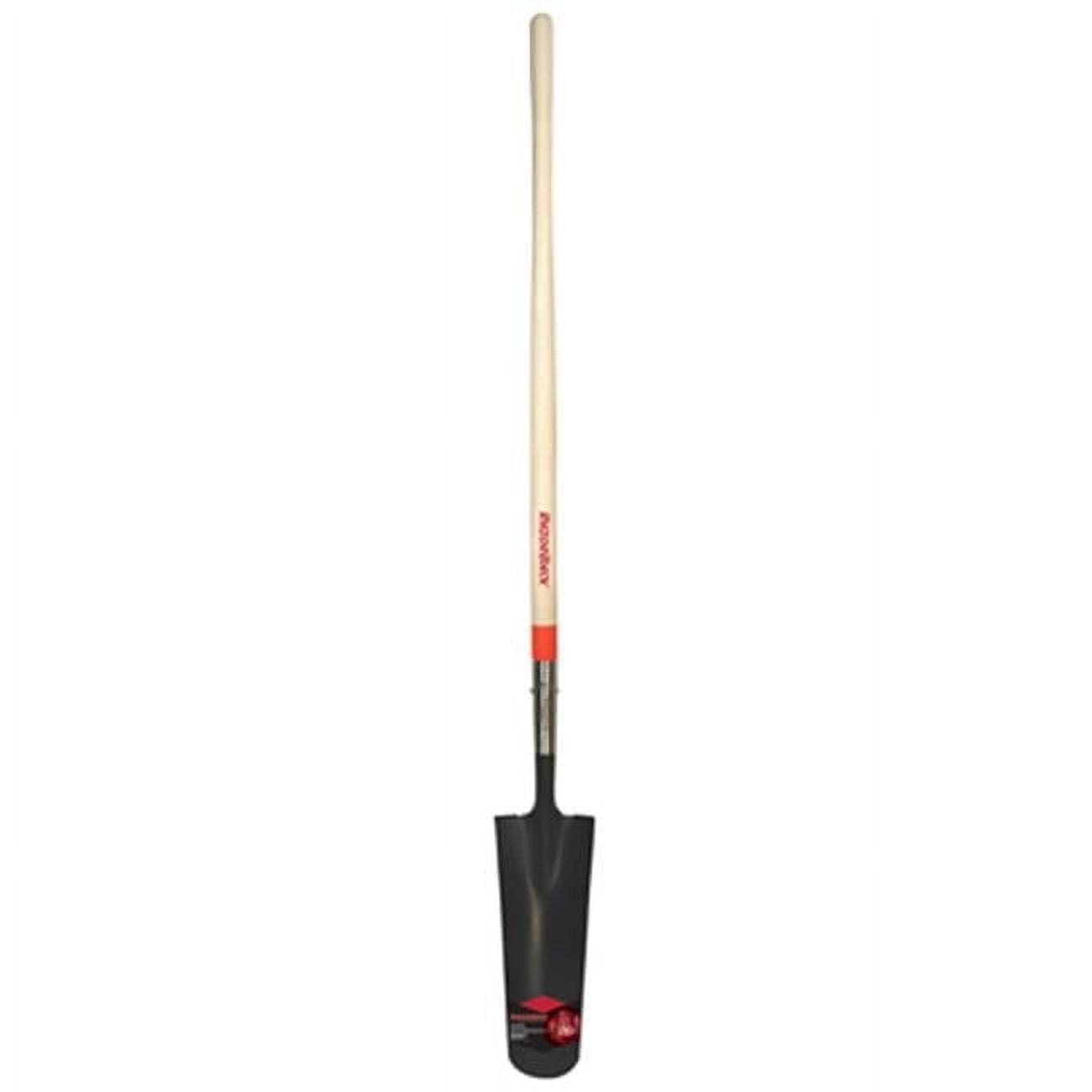 AMES COMPANIES Drain Spade, Closed Back, Wood Handle, 16-In. 47117 ...