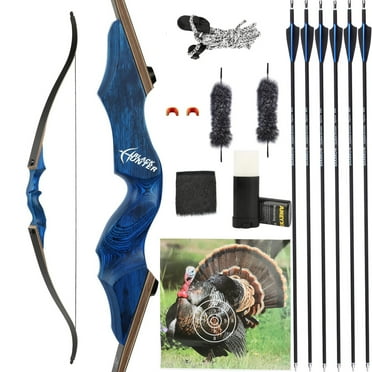 PSE Razorback 62" Recurve Youth Bow Right or Left Hand 20lbs to 35lbs ...