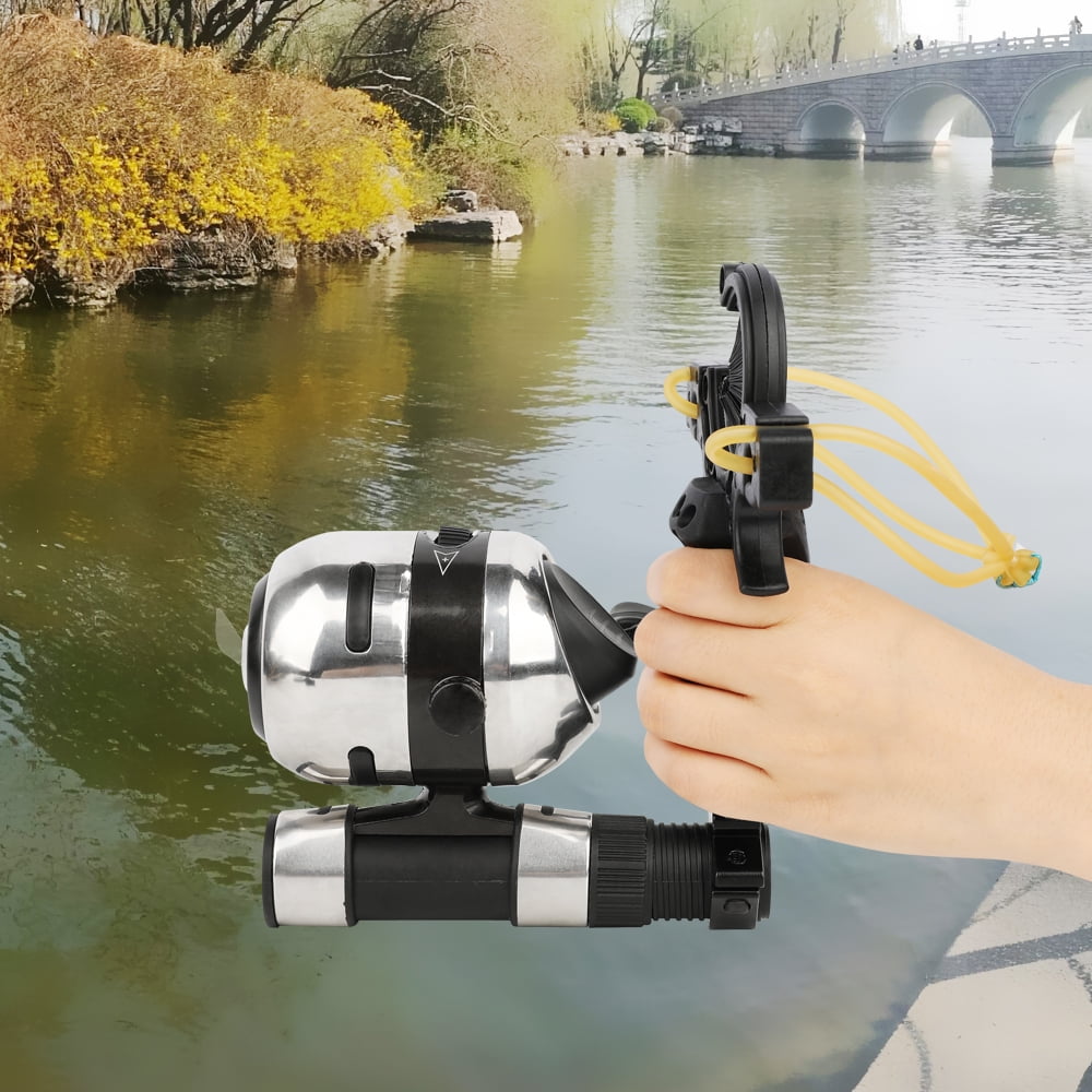 AMEYXGS Archery Bowfishing Catapult Slingshot Rubber Fishing Hunt ...
