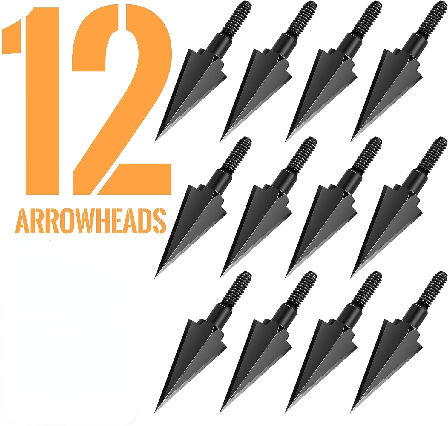 AMEYXGS Archery Broadheads 100Grain Traditional Tips for Compound ...