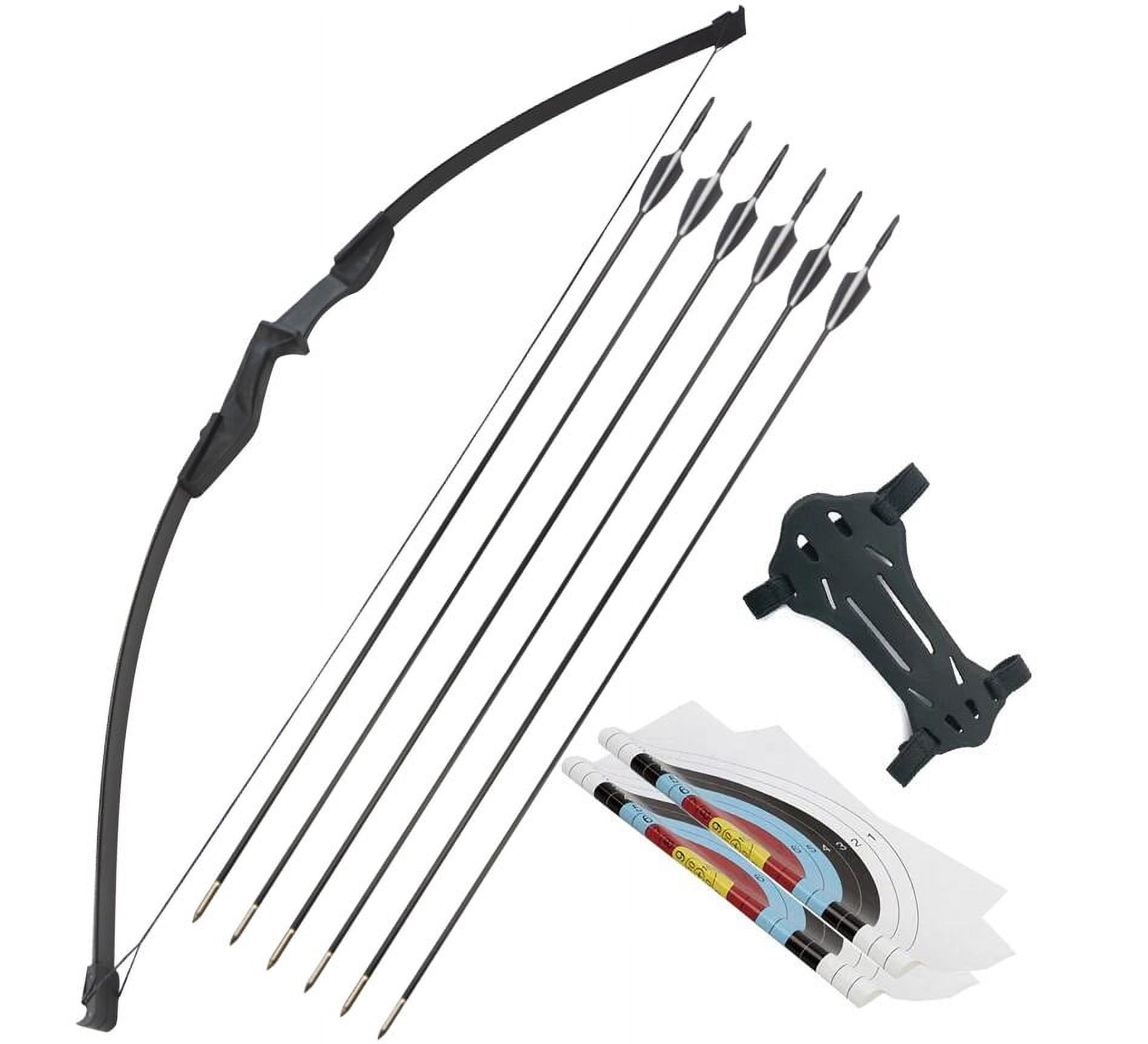 AMEYXGS Archery Competitive Left Right Hand Adult Straight Archery Bows ...